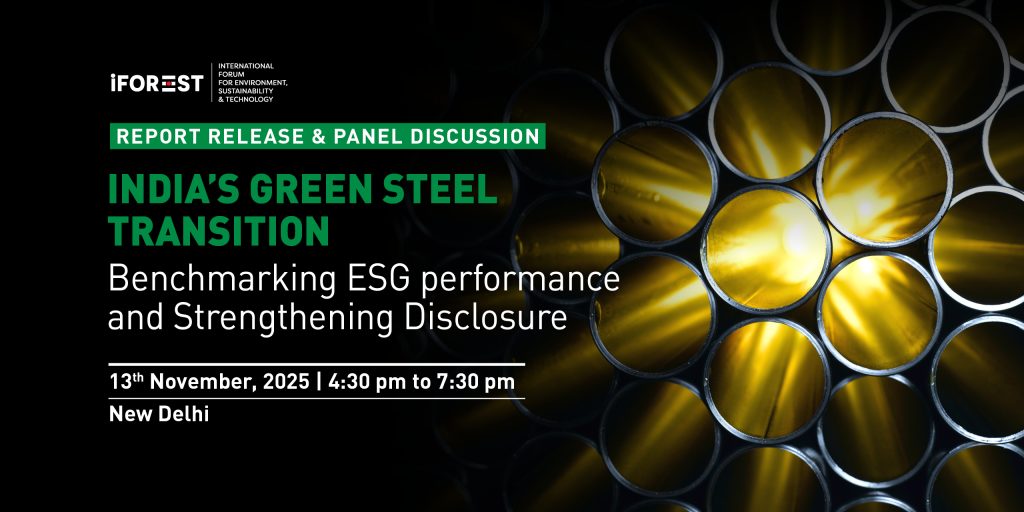 India’s Green Steel Transition – iFOREST